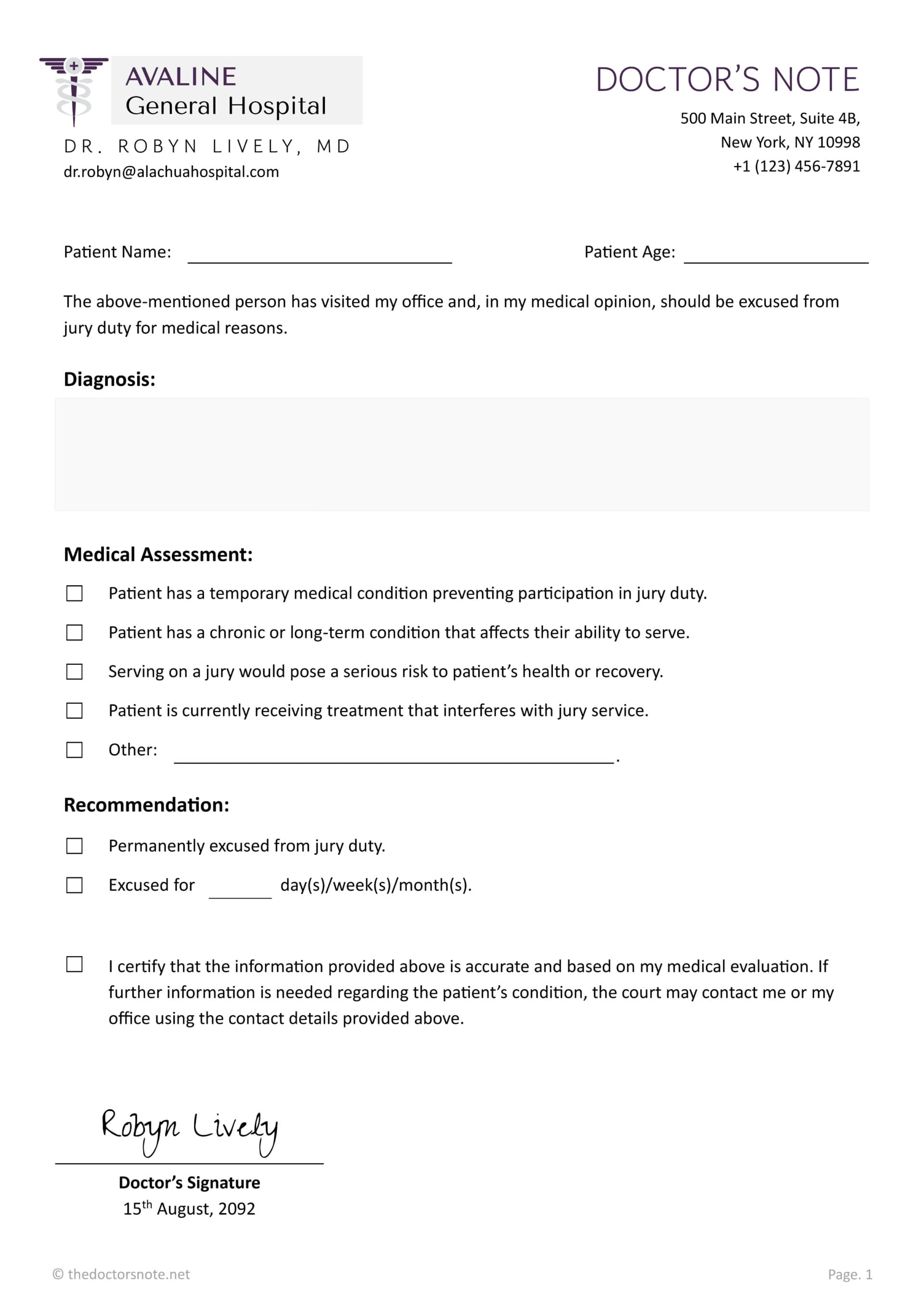 Doctor's Note: What it is, How it works, Where to get – TDN