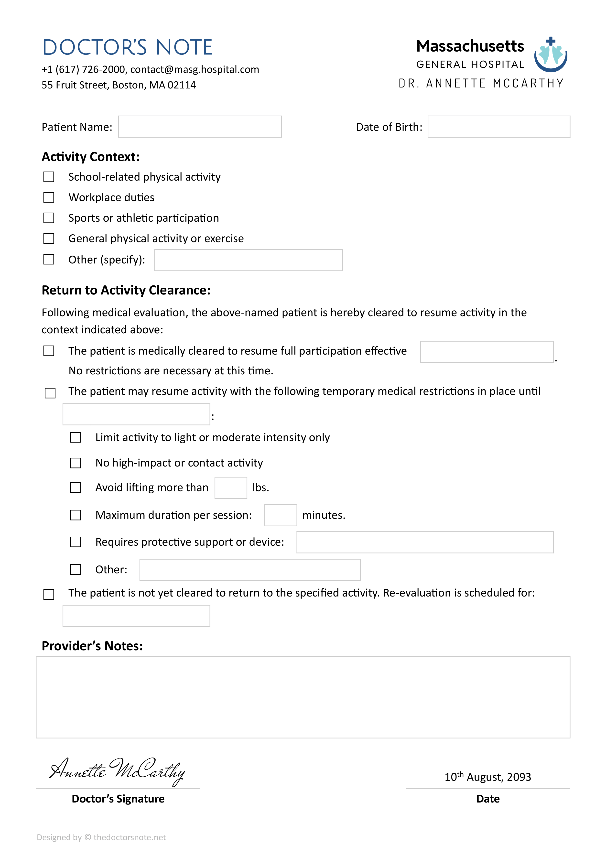 How to Get a Return to Work Note: 9 Steps (with Templates) – TDN