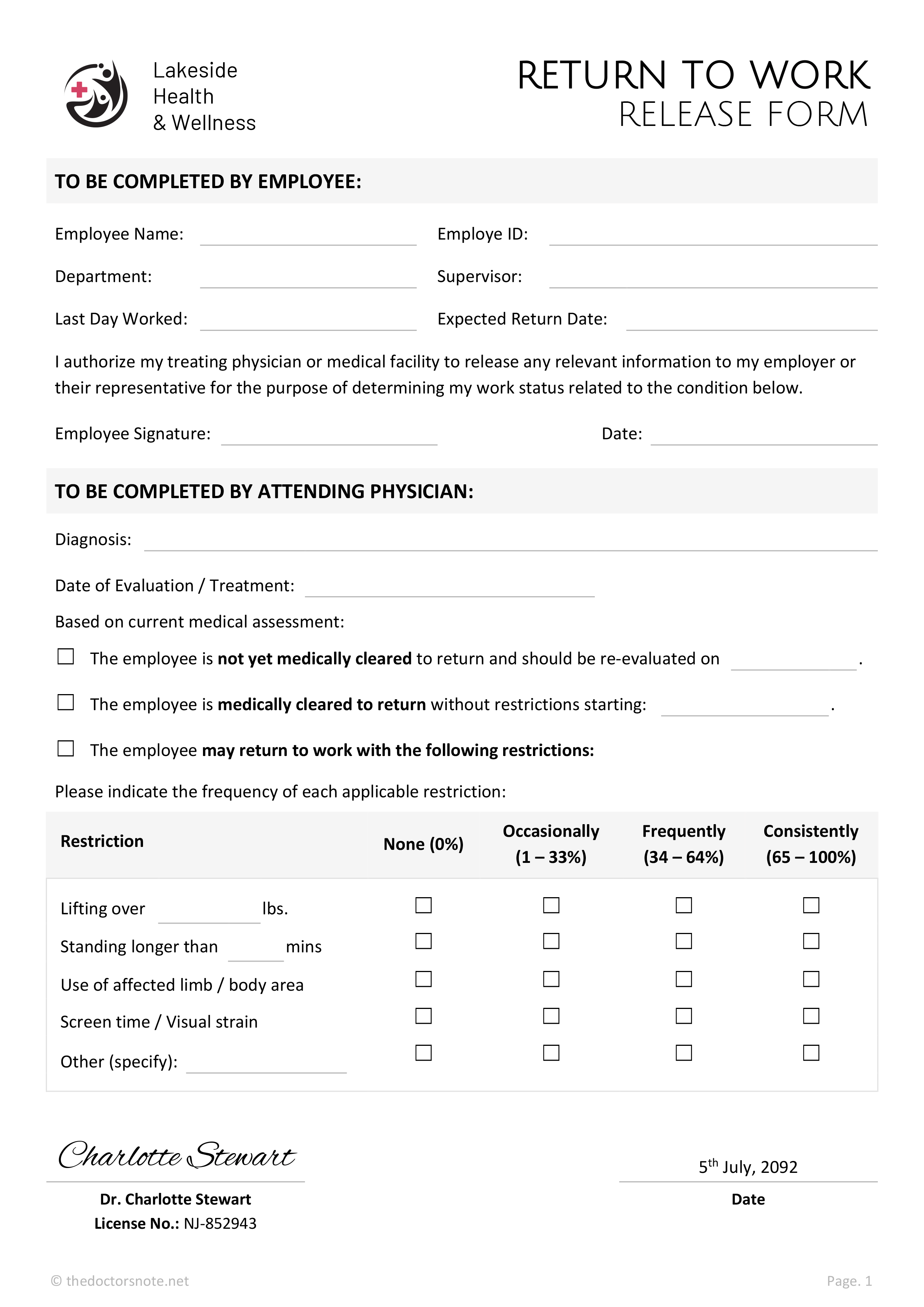 Doctor's Note: What it is, How it works, Where to get – TDN